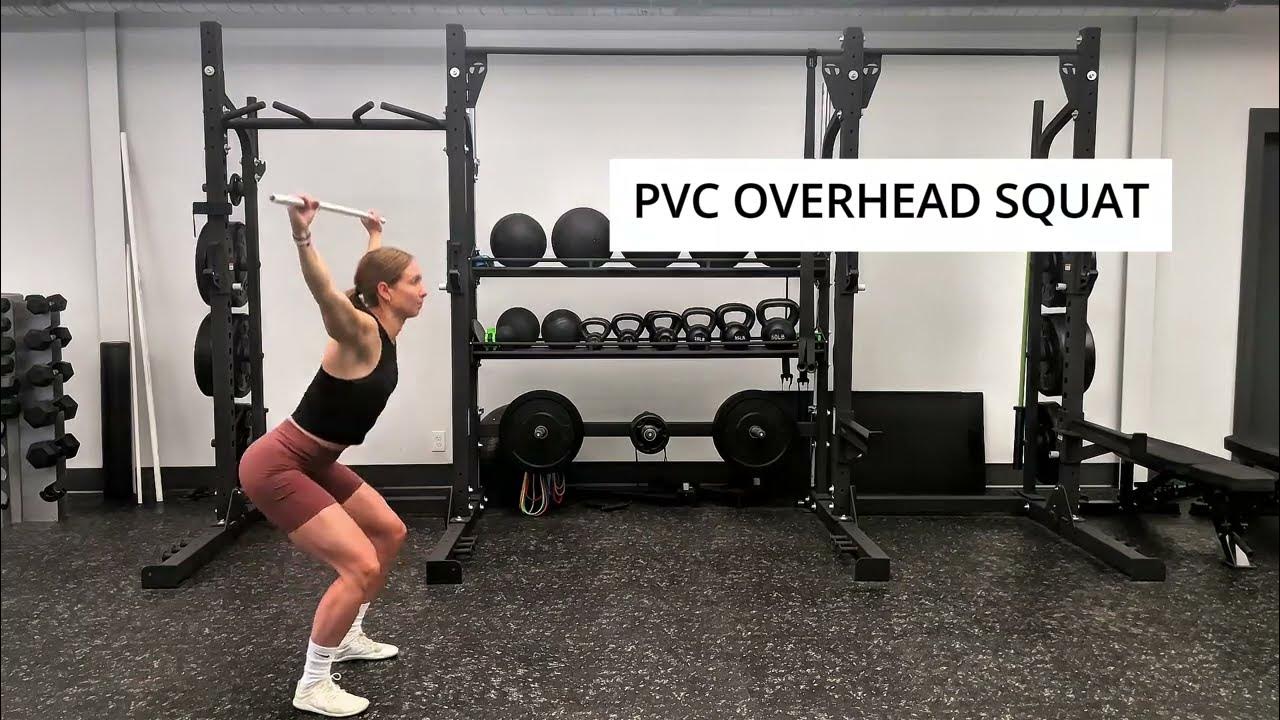 PVC Overhead Squat - YouTube
