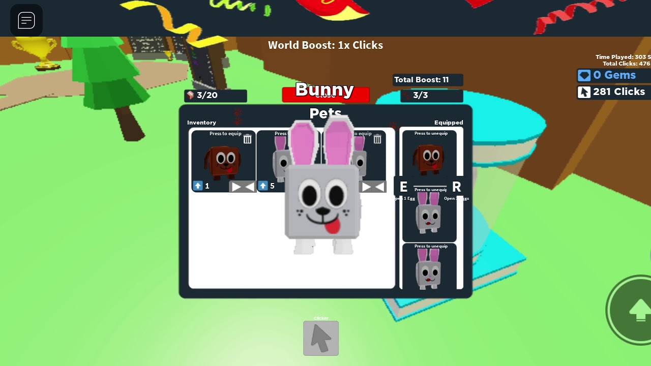 Clicking sim - YouTube