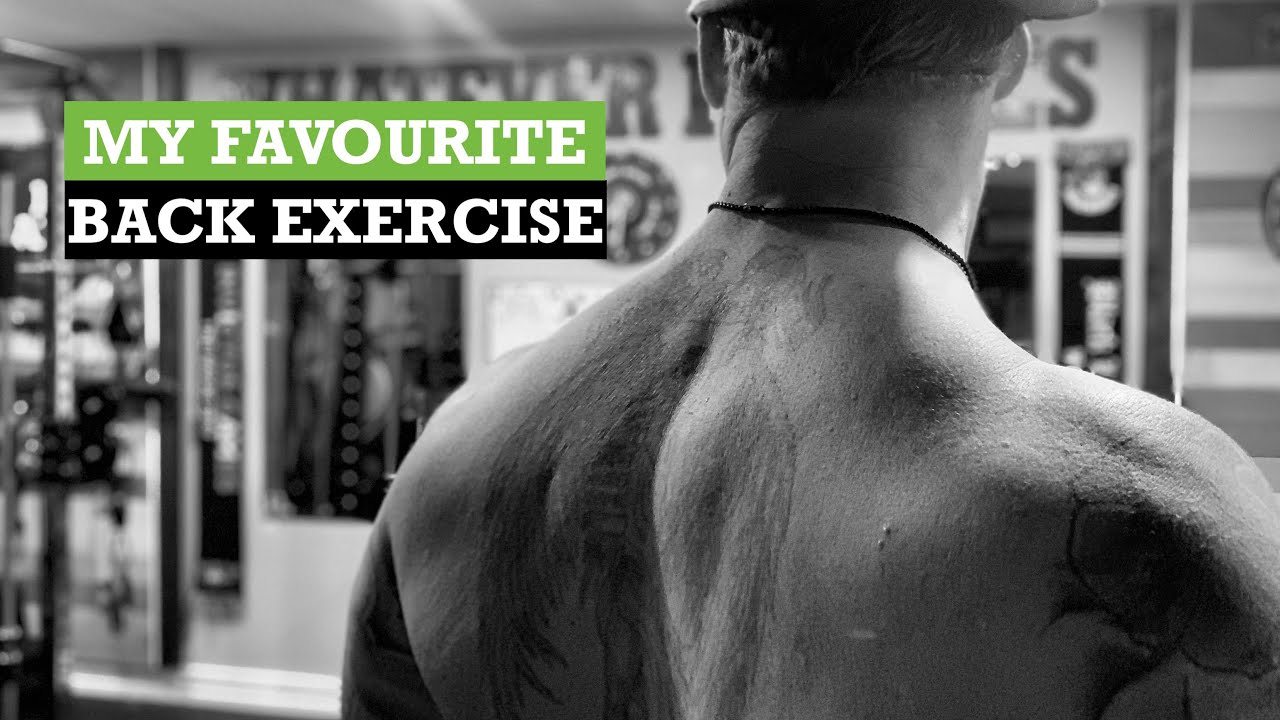 My Favourite Back Exercise - YouTube