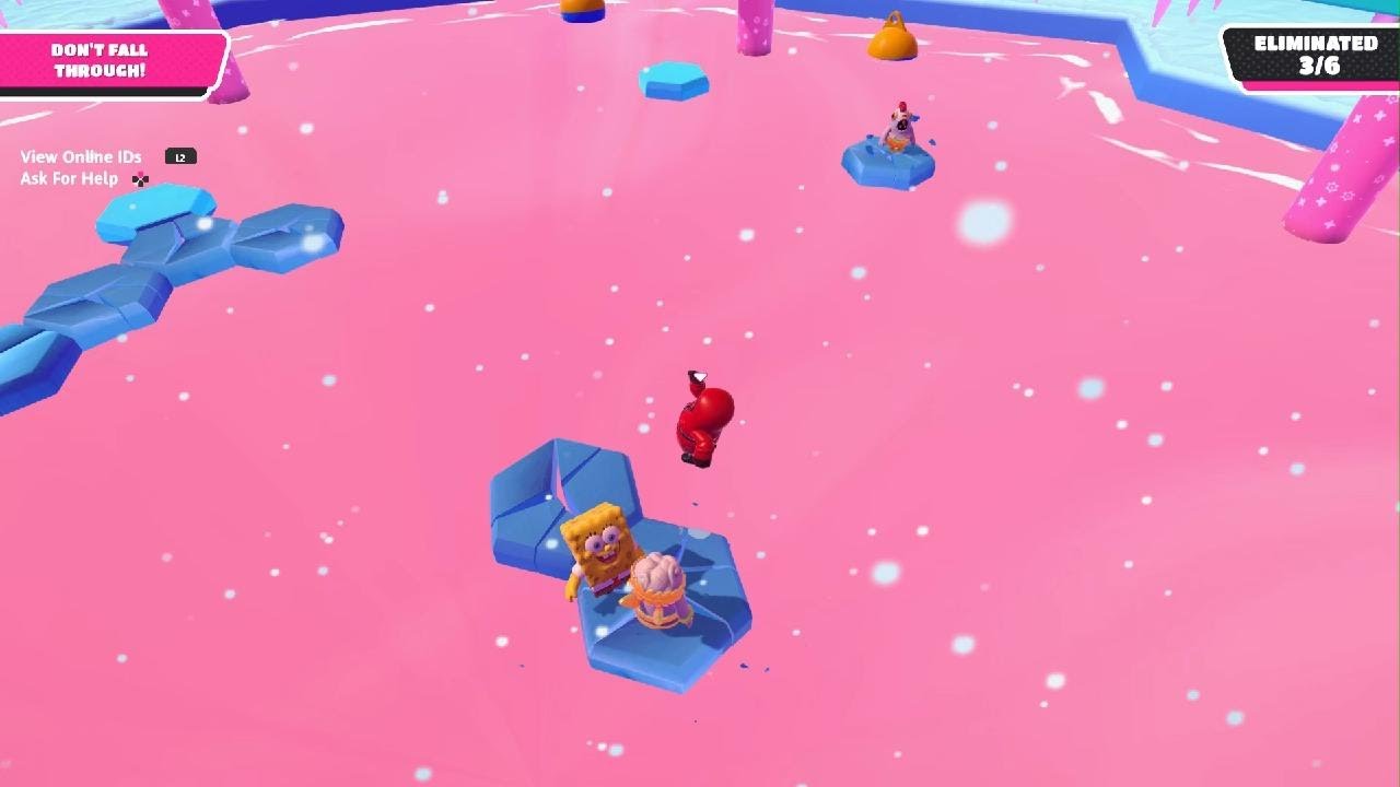 Fall Guys Thin Ice Dive to Win - YouTube