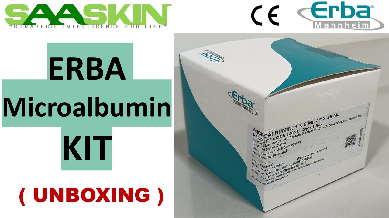 Erba Microalbumin Kit | Introduction | Reagent Kits | #120412 | Medical ...