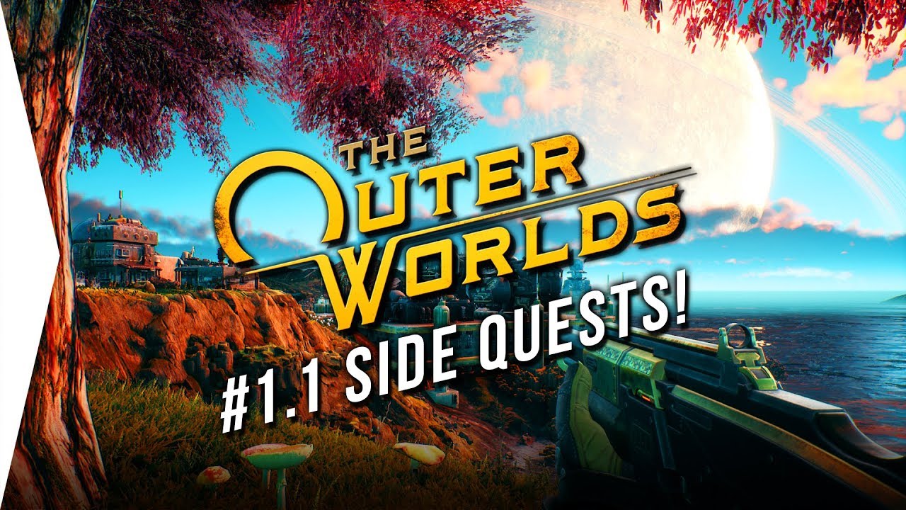 The Outer Worlds #1.1 Edgewater & Emerald Vale Side Quests - Grave ...