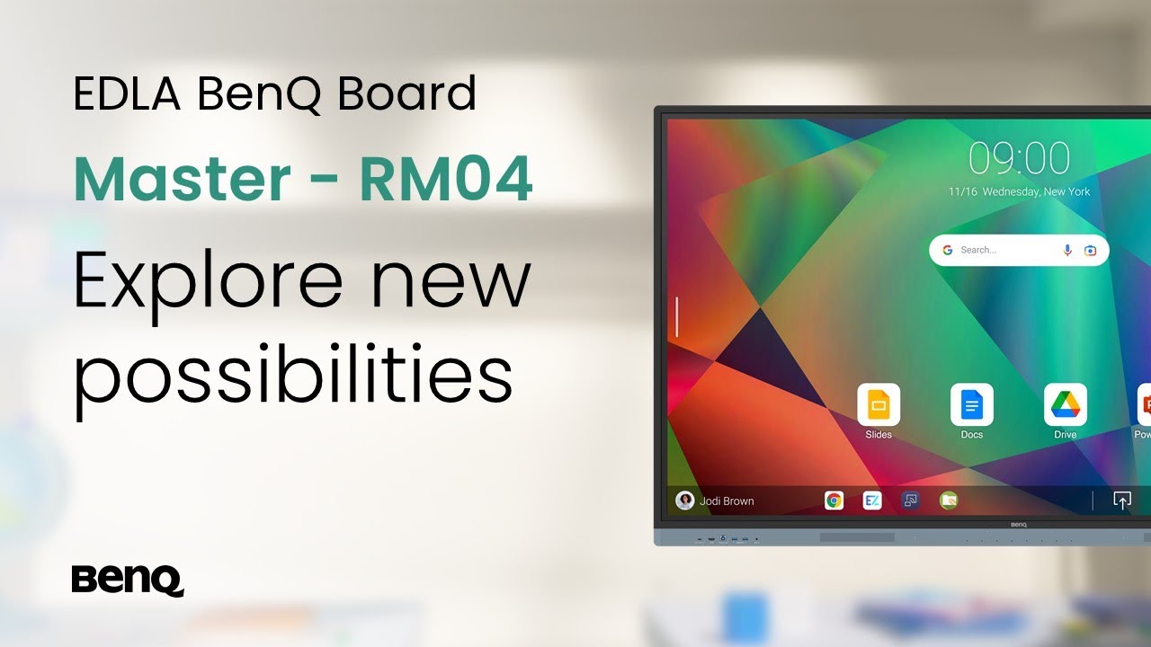 EDLA BenQ Board | Master – RM04 | Explore new possibilities | BenQ ...