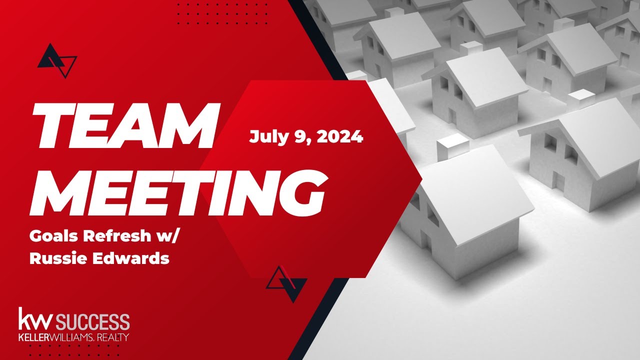 Team Meeting July 9, 2024 - Goals Refresh - YouTube