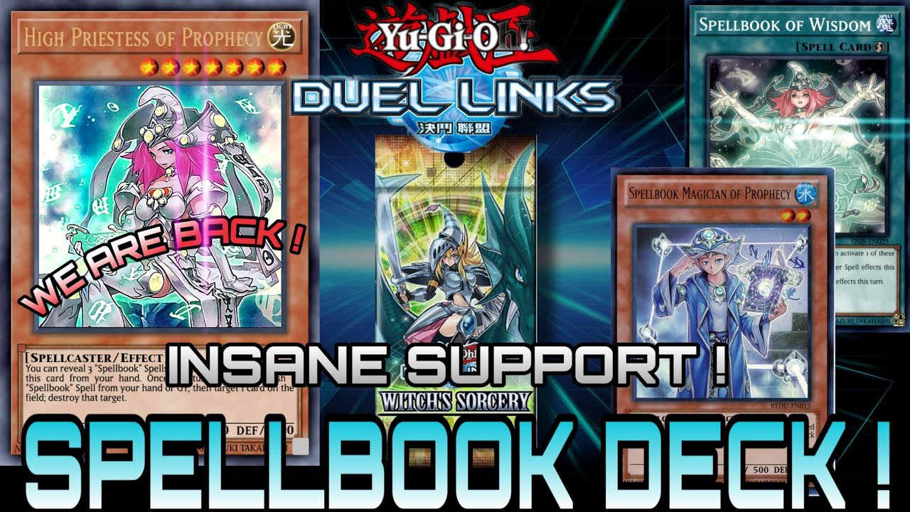 SPELLBOOK Deck ! || COMPETITIVE LIST ! Witchs Sorcery [Yu-Gi-Oh ! Duel ...