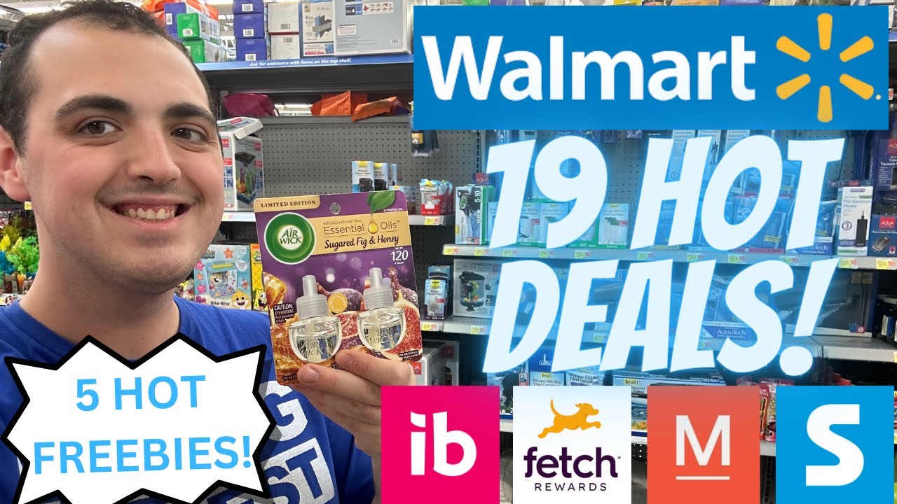 5 HOT WALMART FREEBIES! ~ 19 HOT COUPONING DEALS AT WALMART ...