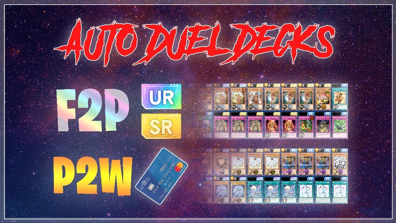 Auto Duel Decks // The 2 Decks I Use Now + TIPS [Yu-Gi-Oh! Duel Links ...