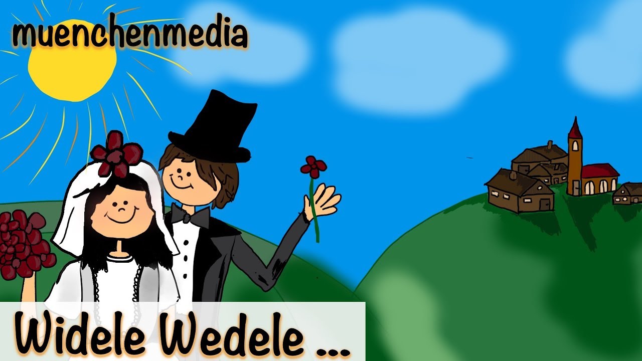 🎵 Widele wedele - Kinderlieder zum Mitsingen | Kinderlieder deutsch ...