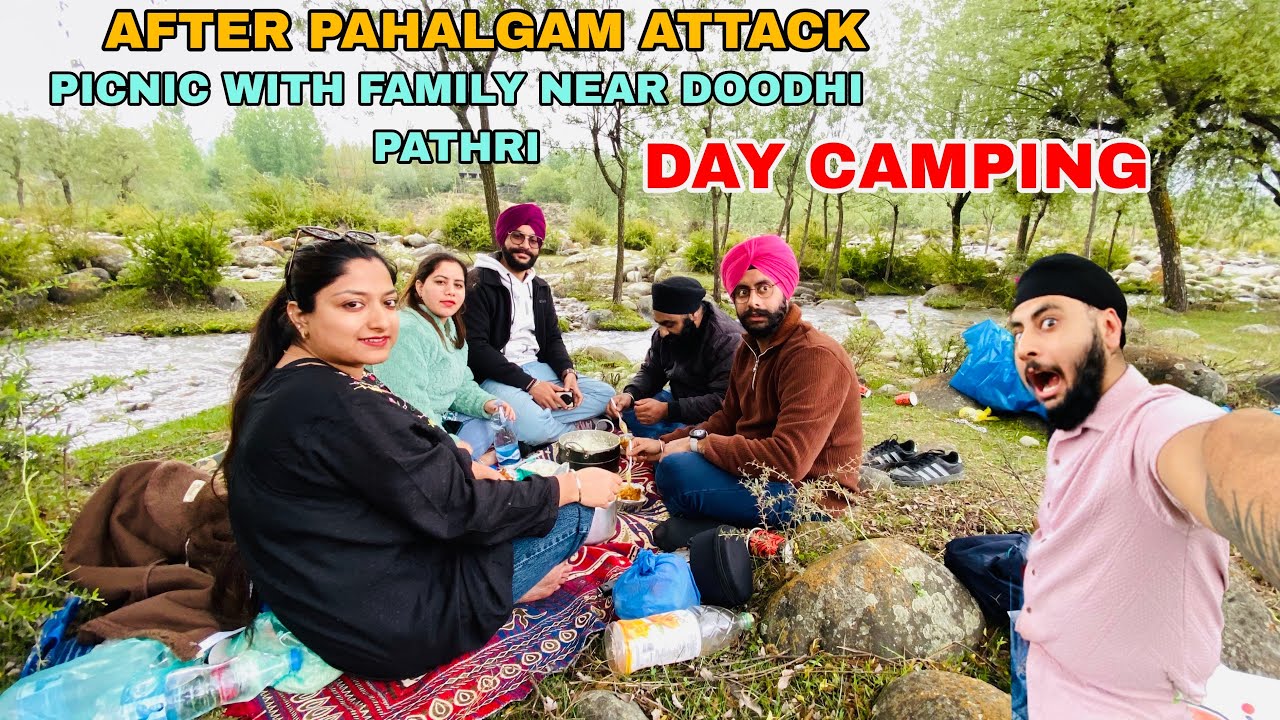 After Pahalgam Attack | Picnic With Family Near Doodh Pathri ️ - YouTube