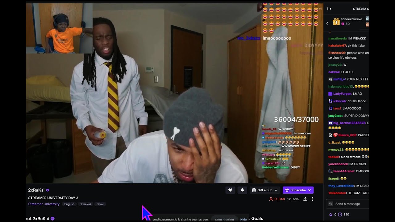 Streamer University-Kai Whoops DDG,Rakai Snitched - YouTube