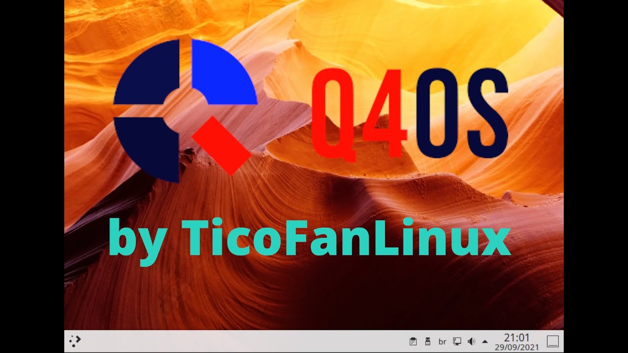 Linux Q4OS 4.6 Disponível - YouTube