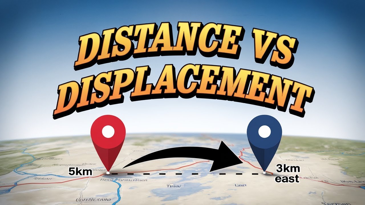 Distance vs Displacement: The Ultimate Showdown - YouTube