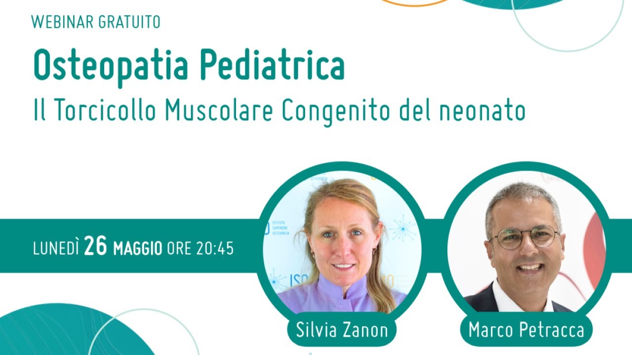 Osteopatia Pediatrica: il torcicollo muscolare congenito - YouTube