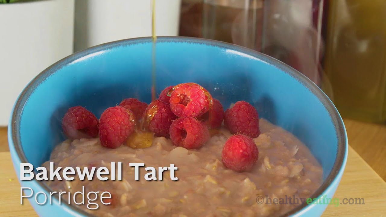 How To Make Bakewell Tart Oats (Healthy Breakfast Recipes!) - YouTube