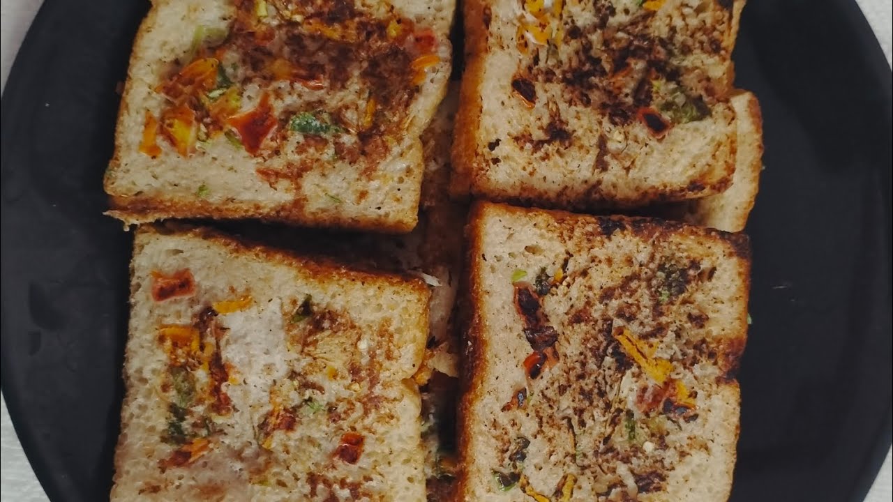 masala bread toast... easy &tasty 👌🏻👌🏻😋😋 - YouTube