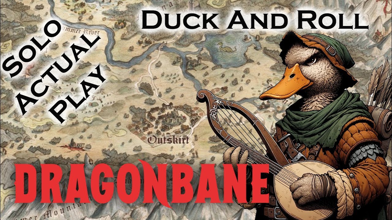 Dragonbane RPG - Episode 4 - Duck and Roll - Solo Actual Play - YouTube