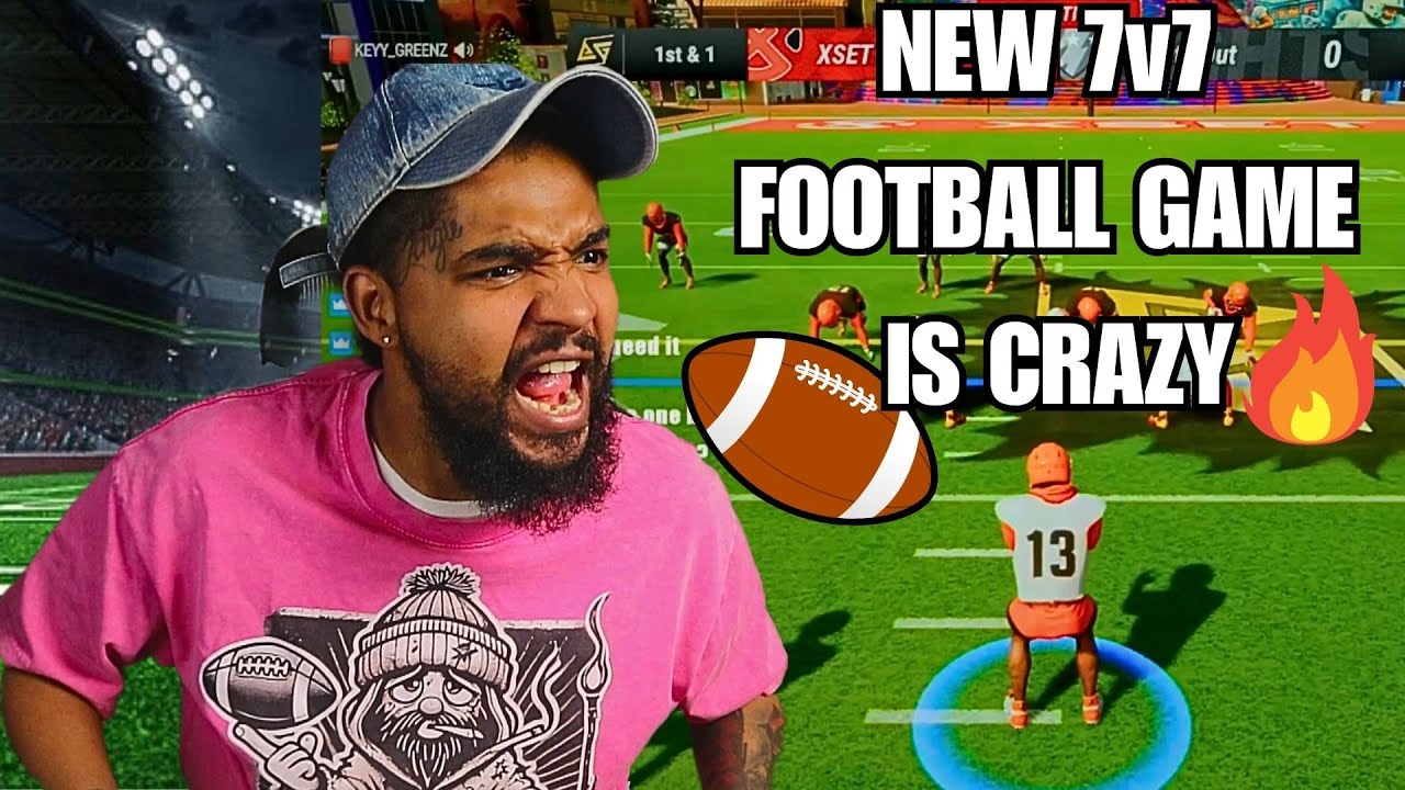 NEW 7v7 Football Game is CRAZY! 😱 Facing the DEV'S TEAM (ESG FOOTBALL ...