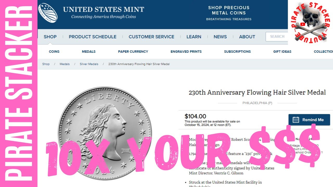 Best Buy From The U.S. Mint in Years ~ 10X Your' $$$! #silver # ...
