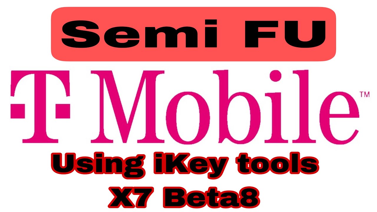 Semi FU iPhone 8 using iKey tools X7 Beta8... - YouTube