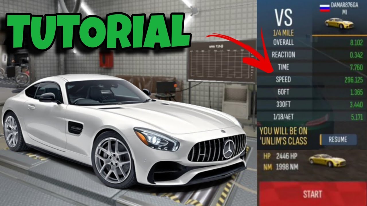 2.400HP Mercedes AMG GTs Benz Drag Tune in CPM2 | Car Parking ...