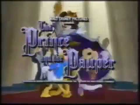 The Rescuers Down Under/The Prince and the Pauper commercial 1990