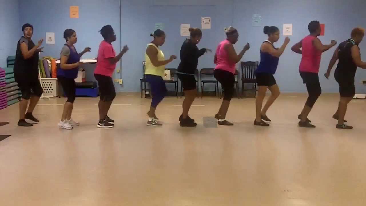 Big Thang 4 Big Girls Line Dance - New Orleans, LA - YouTube