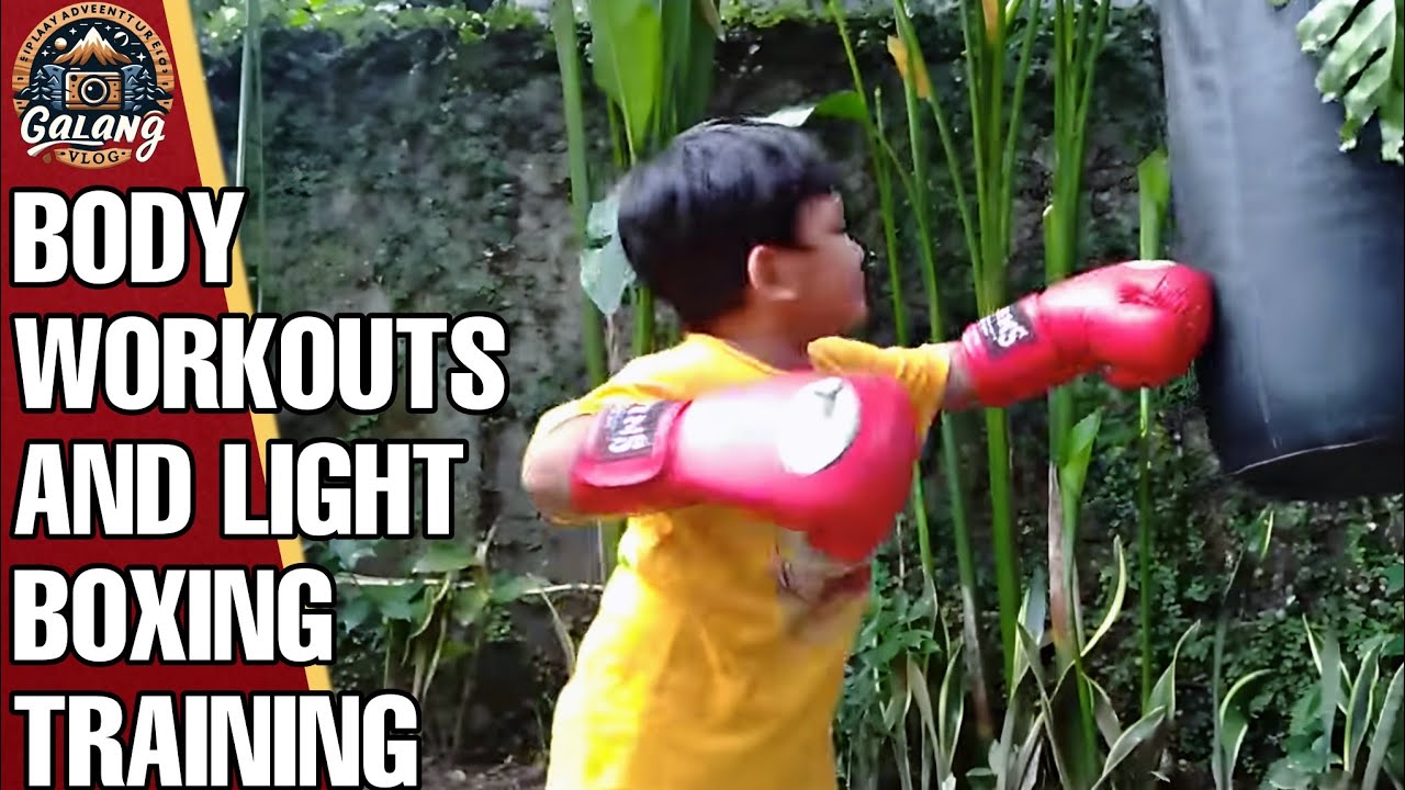 Body Workout and Light Boxing Training in my School Holiday - YouTube