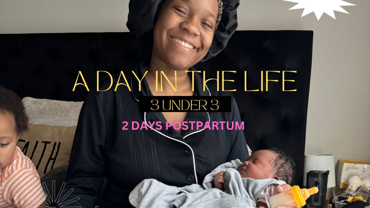 Day In The Life of A Mom Of 3 Under 3 - YouTube