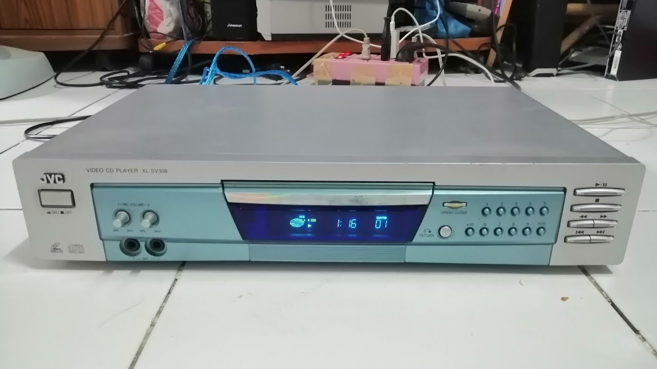 JVC VIDEO CD PLAYER XL-SV308 เครื่องเล่นวีซีดี เจวีซี ขายเครื่องเล่น ...