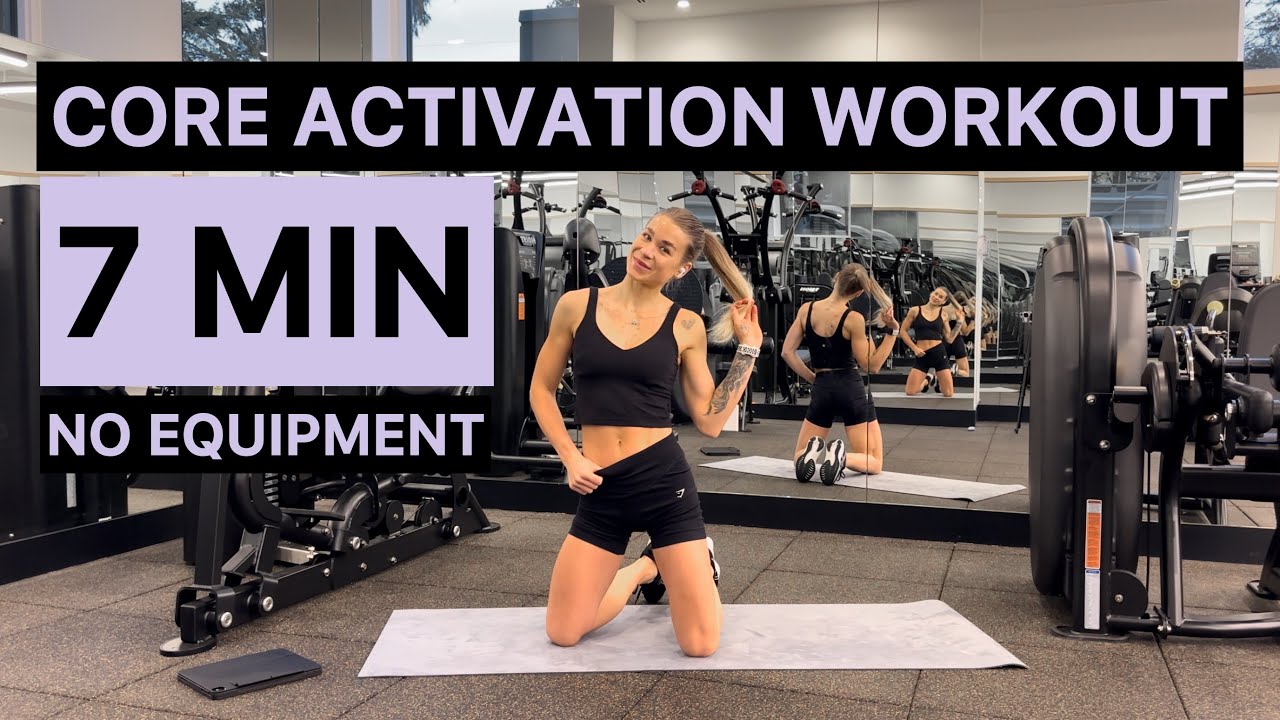 7-Minute Core Activation Workout | No Equipment Needed - YouTube