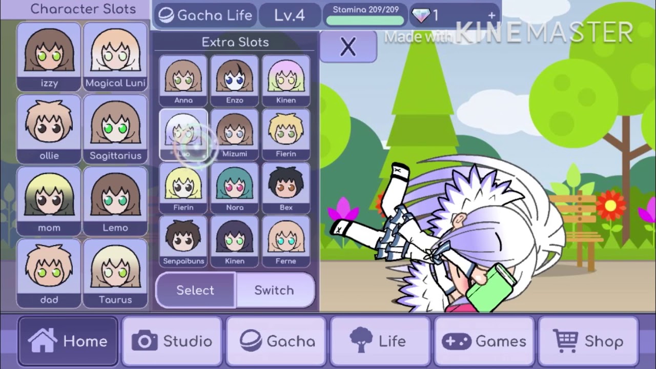 My new character lavender - YouTube