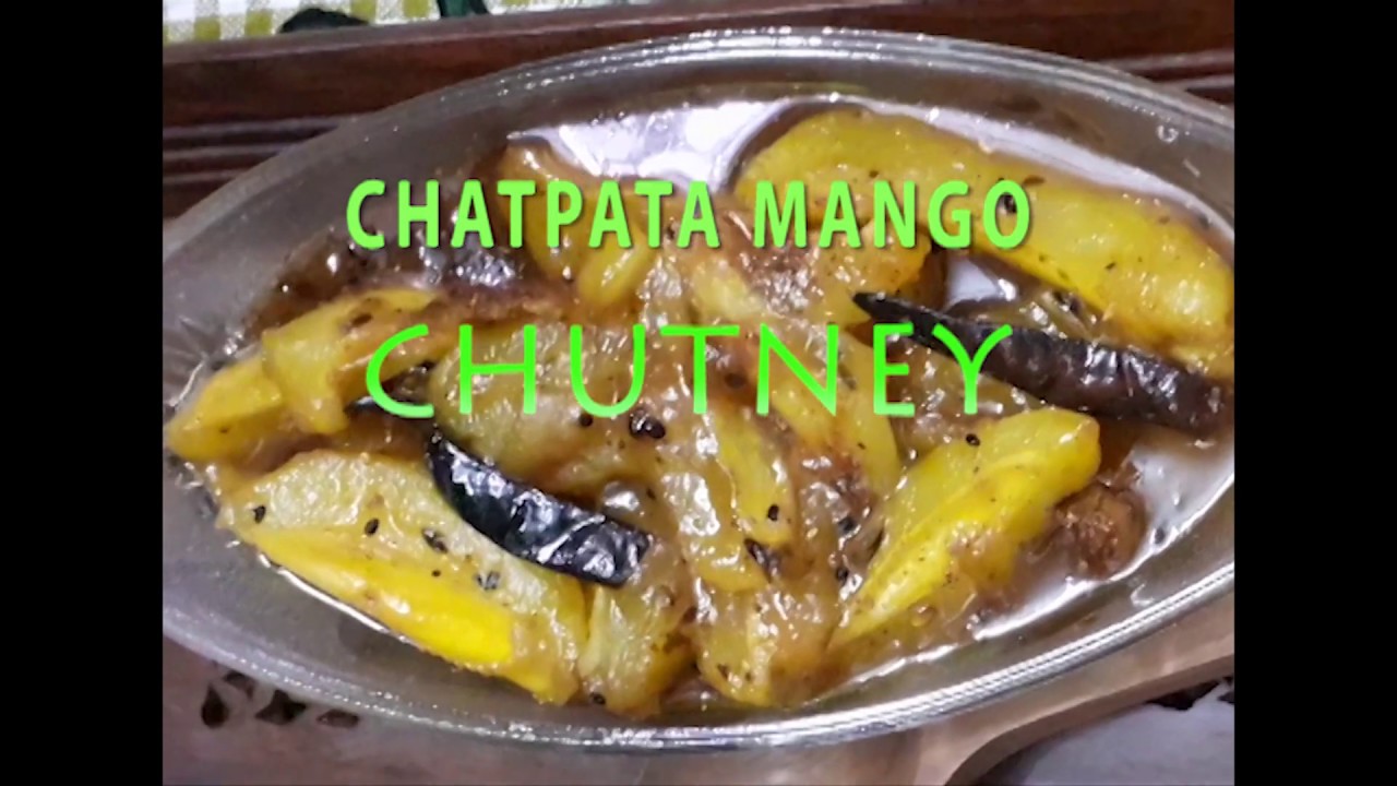 Chatpata Mango Chutney || Mango Chutney Recipe || Sweet Mango Chutney ...