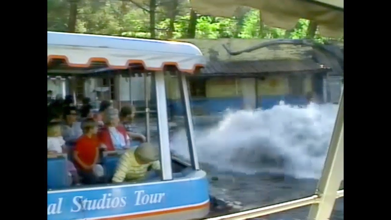 Universal Studios Tour at Universal Studios Hollywood Part 1 of 3 (1989 ...