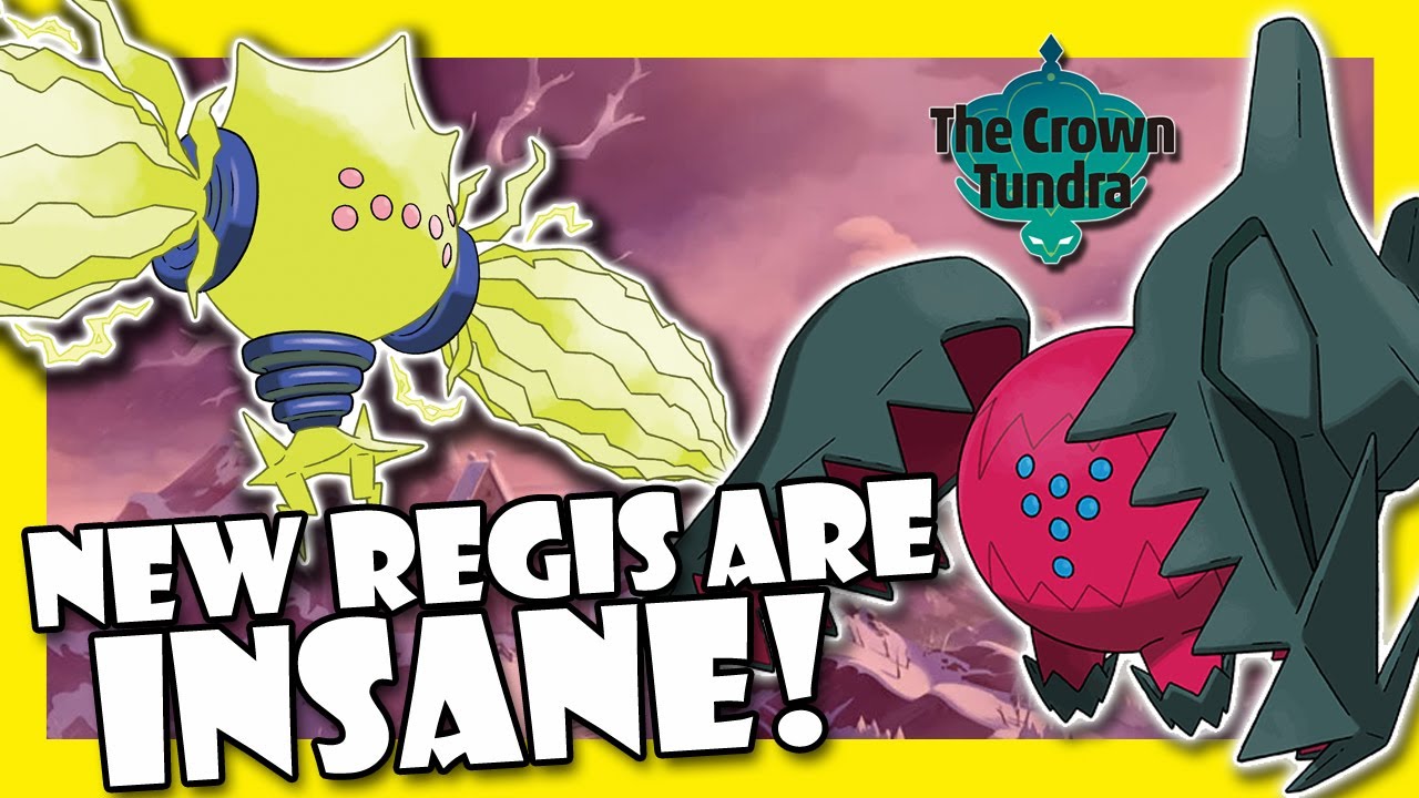 Best Movesets for Regieleki and Regidrago! - CROWN TUNDRA - Pokemon ...
