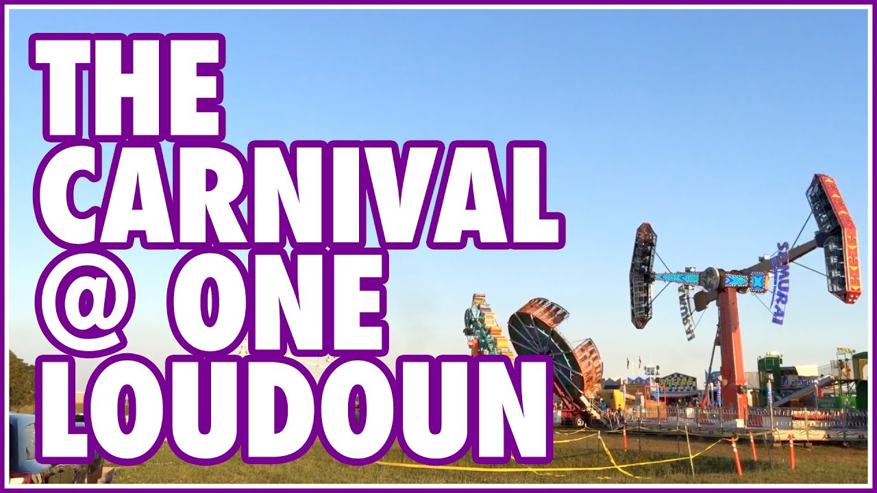 The Carnival @ One Loudoun - Fun carnival rides for kids. - YouTube