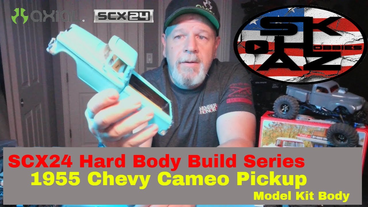 SCX24 Hard Body Build - Teal 1955 Chevy Truck Build - Build Walkthrough ...