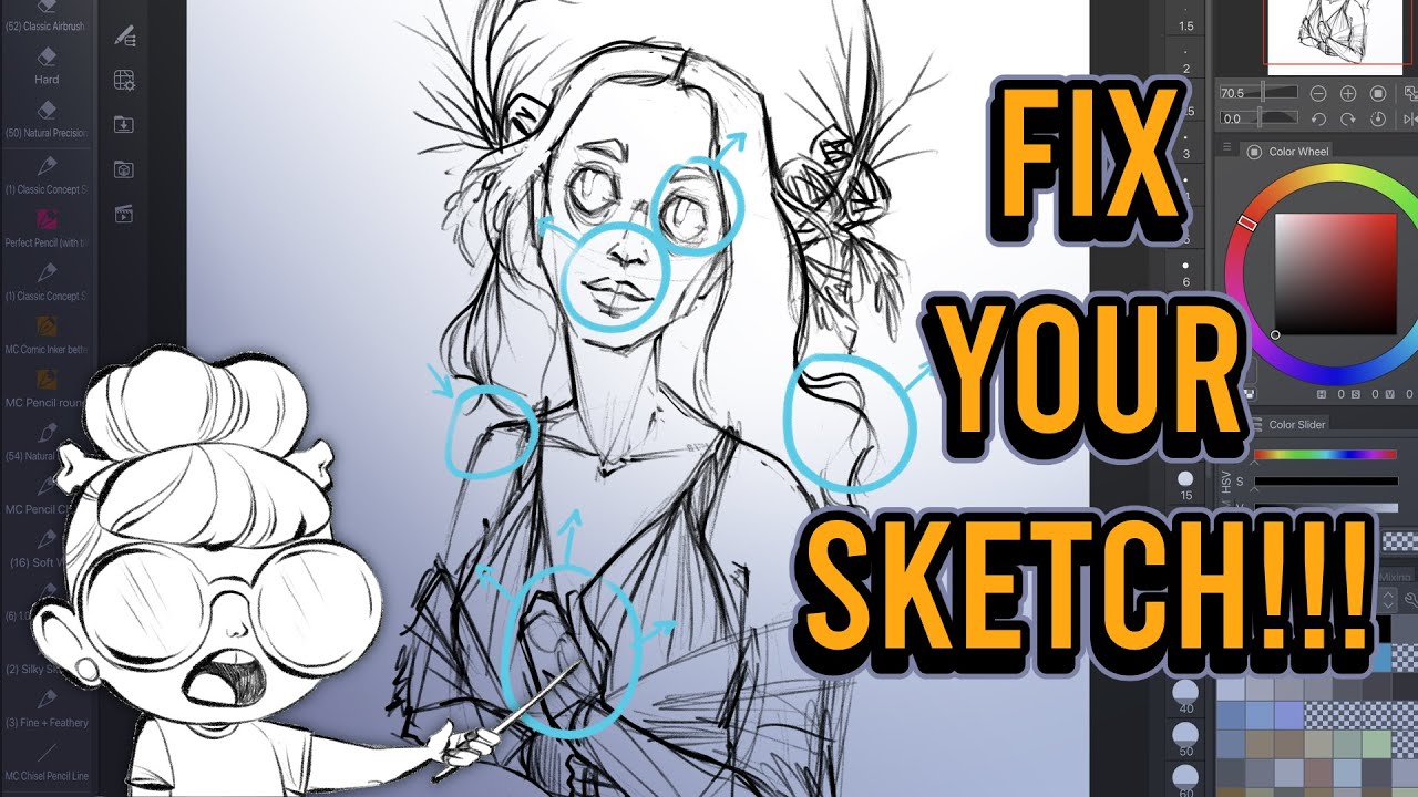 How to Flip, Transform, and Liquify your way to Better Art - YouTube