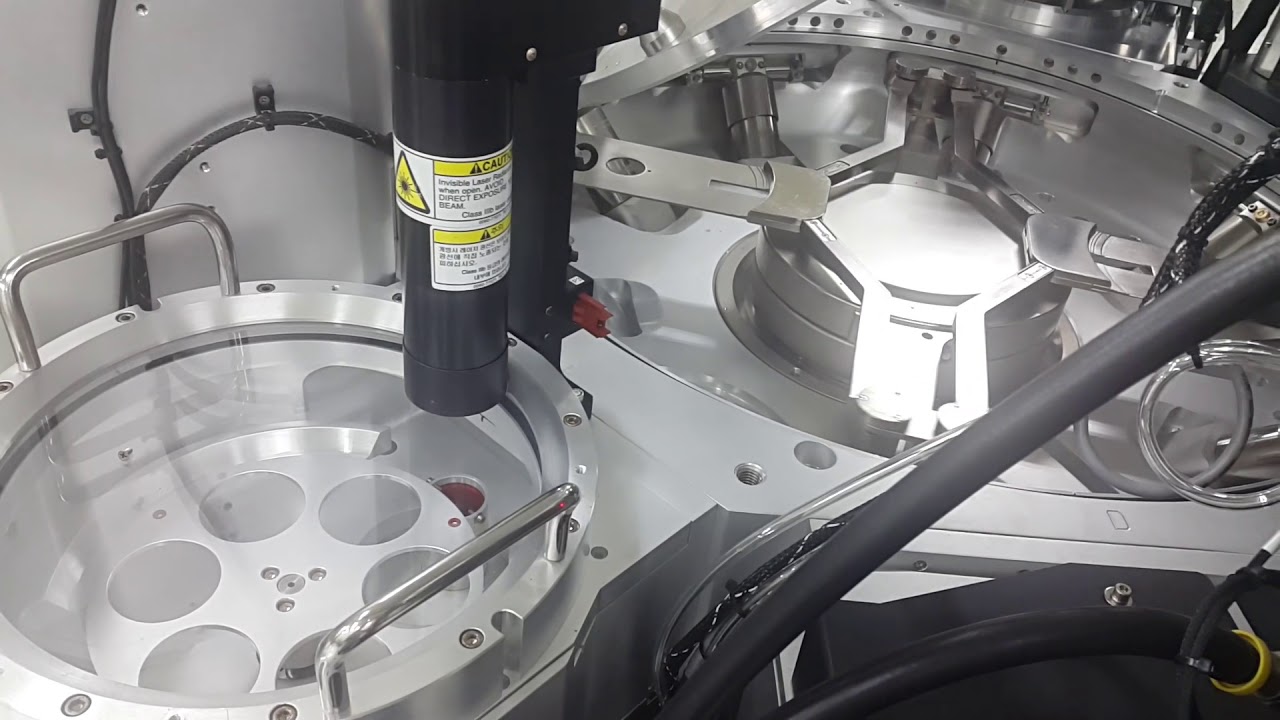 AMAT Centura DPS Robot movements - YouTube