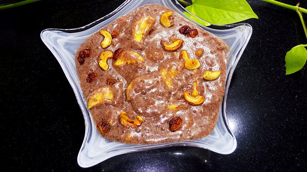 Healthy and Tasty Ragi Recipe | Ragi recipes for breakfast | Ragi ...