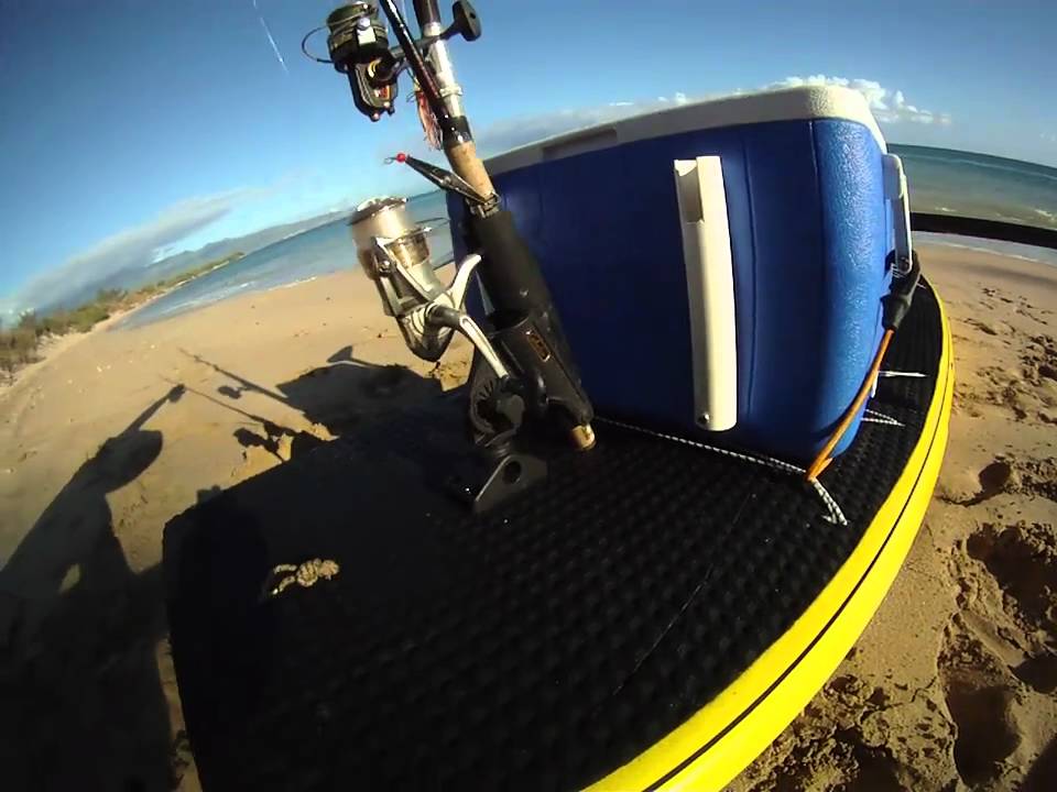 Hooked SUP rigged for action! - YouTube