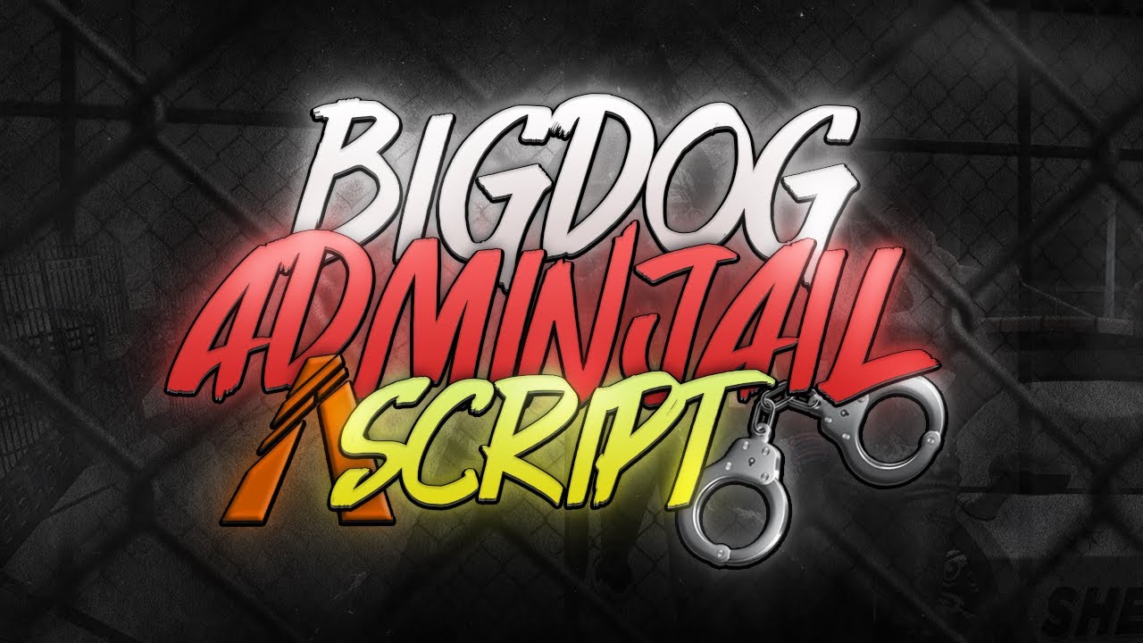 Bigdog Advanced Admin Jail & CK - Premium FiveM Script - YouTube