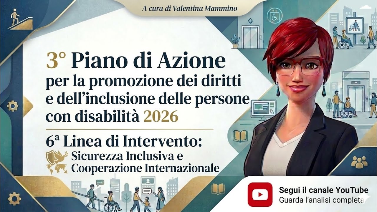6° Linea di Intervento:Sicurezza e Cooperazione - 3° Piano di Azione ...