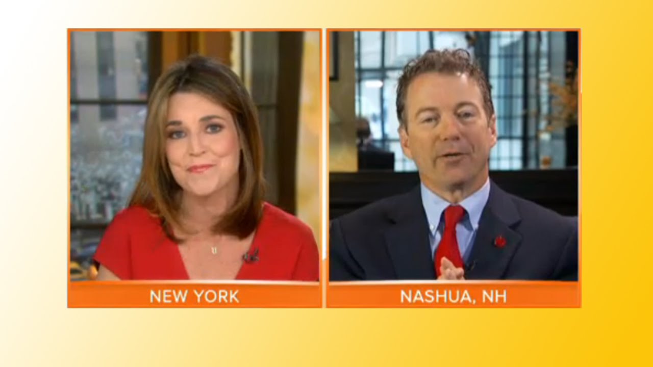 Rand Paul Gets Pissed At Reporter On-Air - YouTube