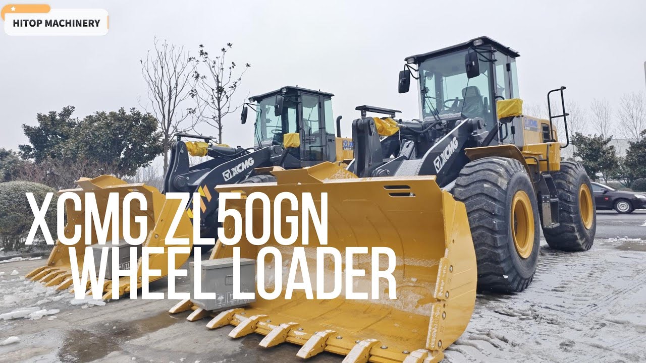 2 Units ZL50GN Loaders 5 ton with Mining Bucket for Export - YouTube
