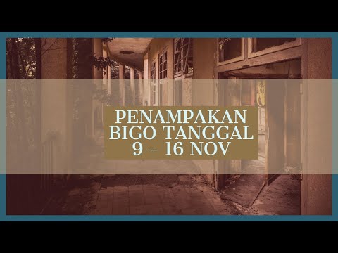 PENAMPAKAN BIGO TANGGAL 9 - 16 NOVEMBER