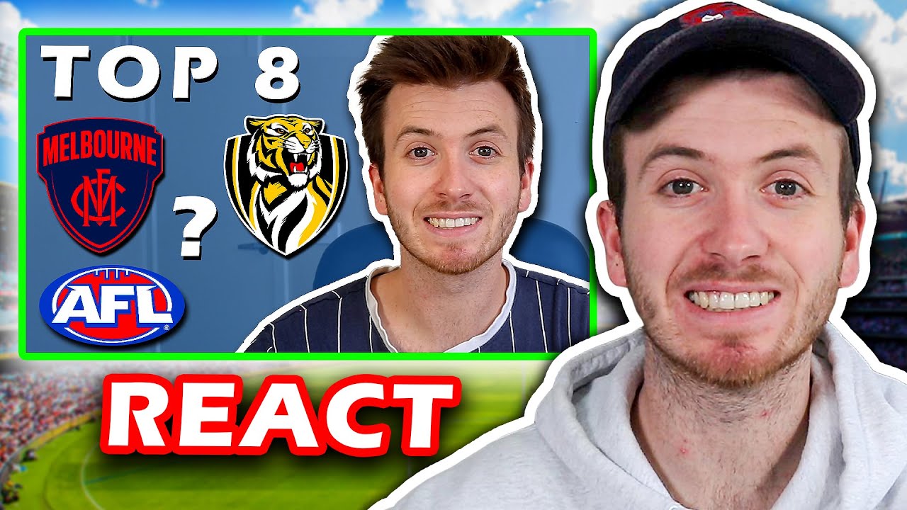 MY AFL LADDER PREDICTIONS (Reaction) - YouTube