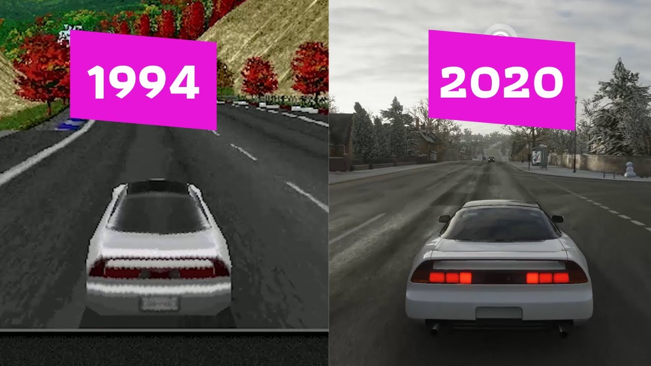 Driving Honda-Acura NSX Type R in 20 Different Racing Games (60FPS ...