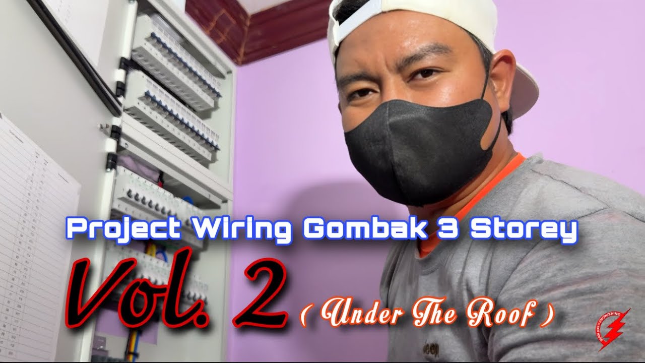 PAKAR ELEKTRIK : Project Wiring Gombak 3 Storey - Vol. 2 (Under The Roof) - YouTube