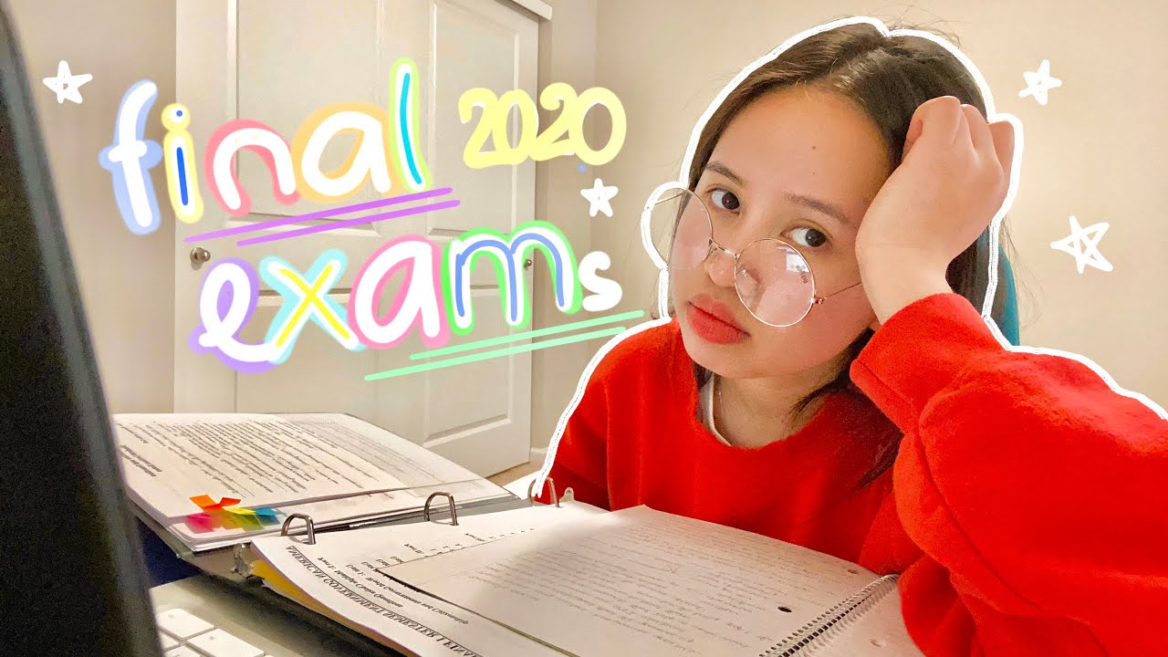 [Vlog 14] Final Exam Week 📚 | high school exam vlog | cuộc sống Mỹ ...