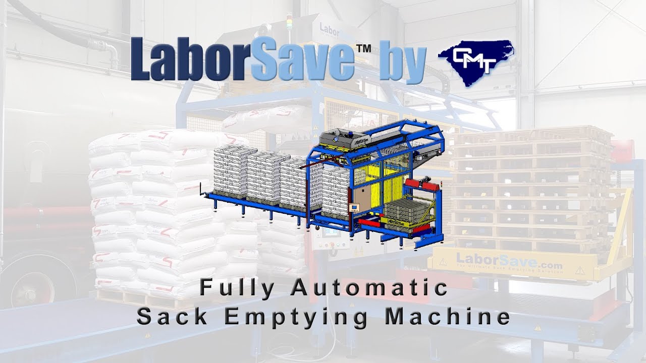 LaborSave™ Auto Debagging Machine - YouTube